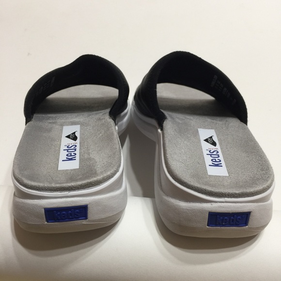 Keds | Shoes | Keds With Lycra Sandals Slides Size 55m Black | Poshmark